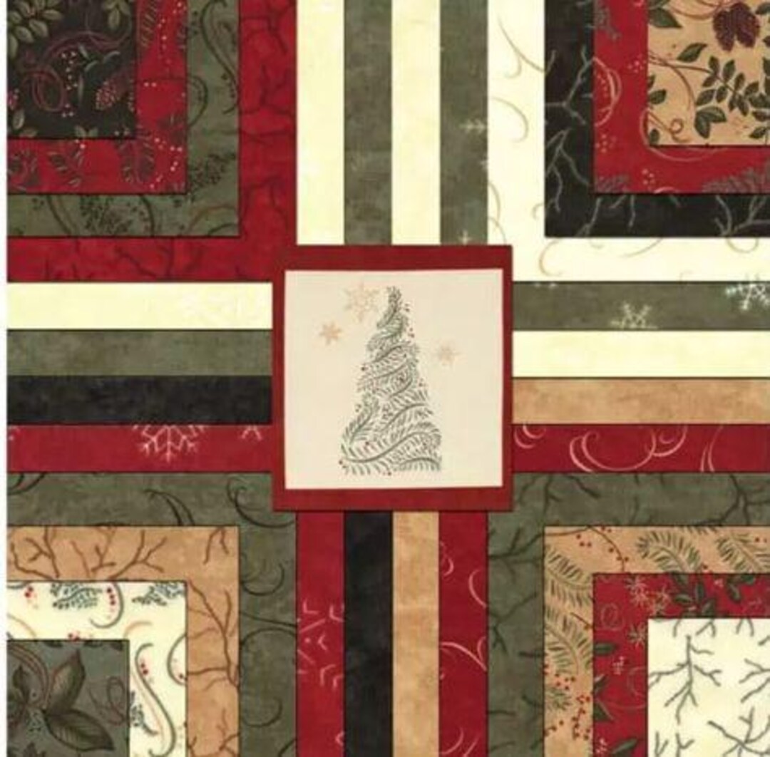 FLANNEL Christmas Spirit Layer Cake 10" Squares by Holly Taylor for ...