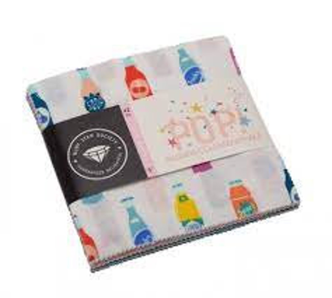 Pop Charm Pack Ruby Star Society Rashida Coleman-hale Moda OUT OF PRINT ...