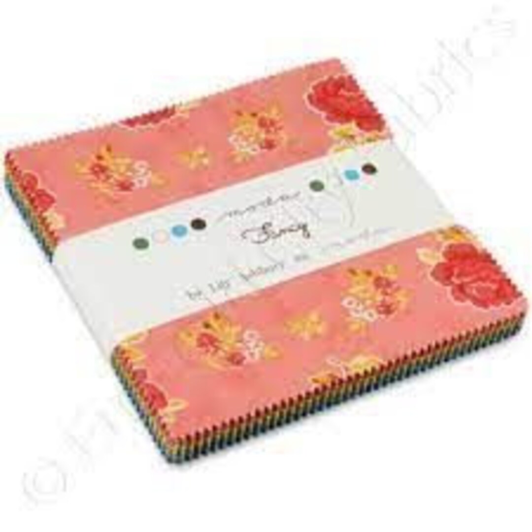 Fancy Charm Pack by Lily Ashbury for Moda Fabrics 42 Five Inch Squares ...