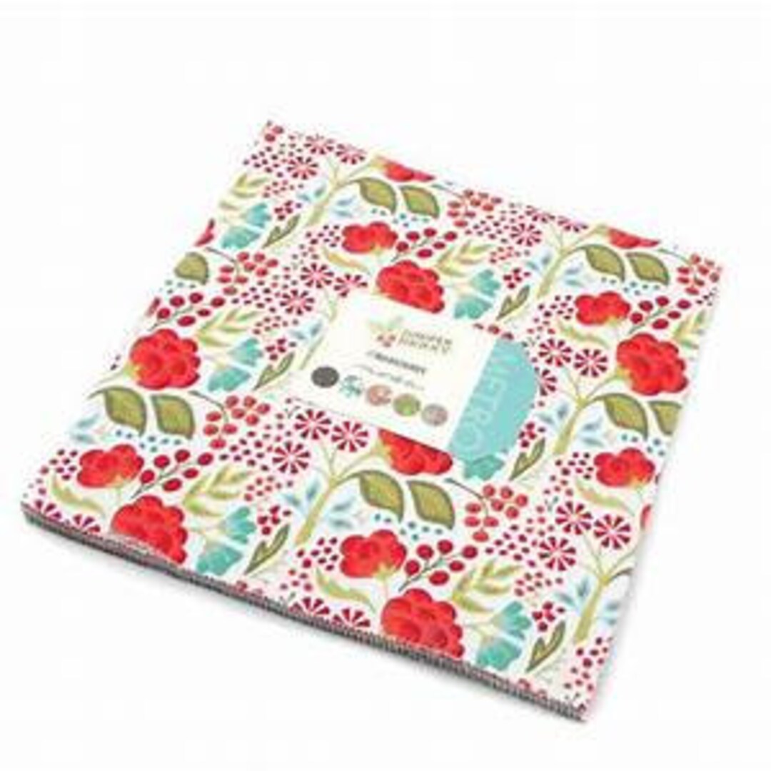 Juniper Berry Layer Cake Basicgrey - Moda - OOP - Christmas Quilting ...
