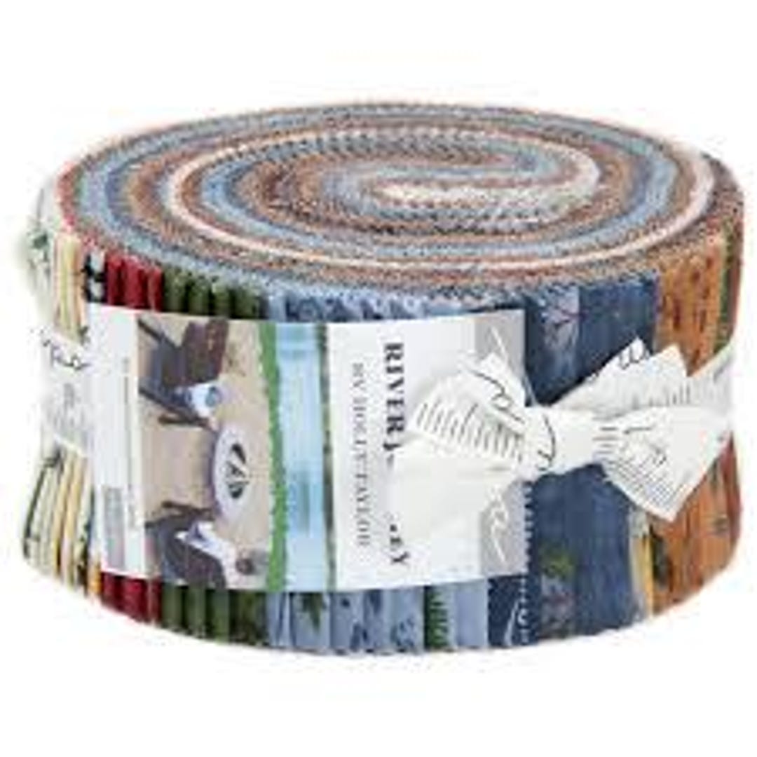 River Journey Jelly Roll by Holly Taylor Moda OUT OF PRINT - Etsy