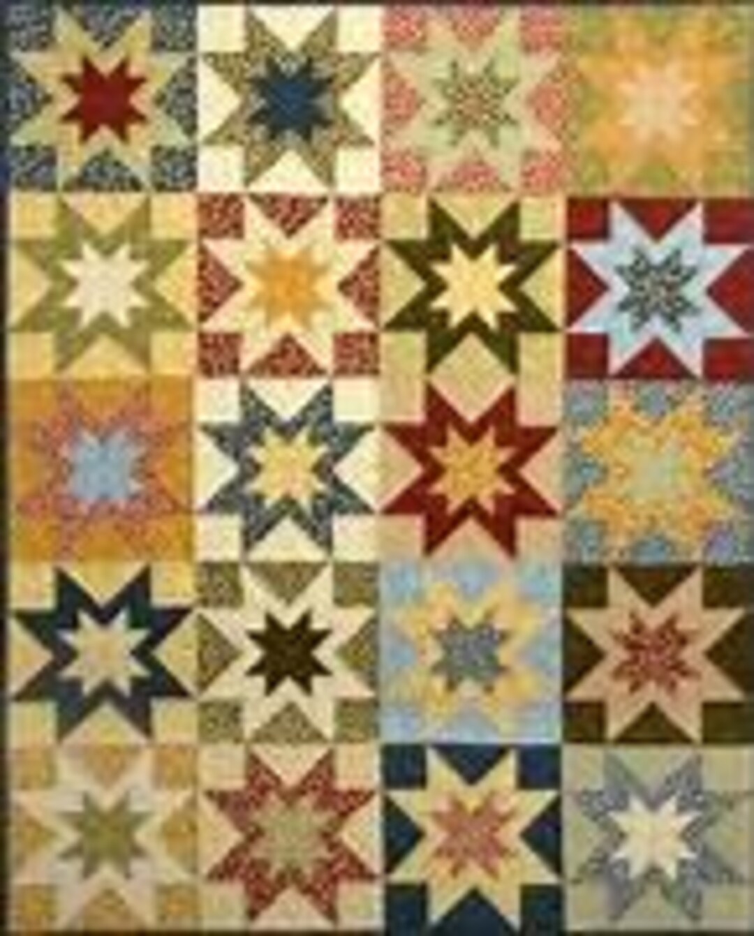 Double Vision Quilt Pattern Crib to Bed Sizes Bits 'n Pieces Julia Hale ...