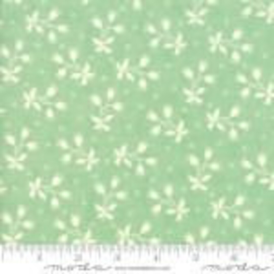 Scarlet and Sage 1/2 Yard Fig Tree Fabric Moda Out of Print Cotton ...