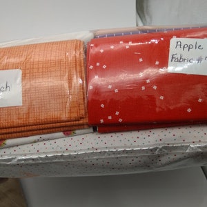 The Produce Section Quilt Kit 75x75 Fruit Sampler Quilt Pattern by ...