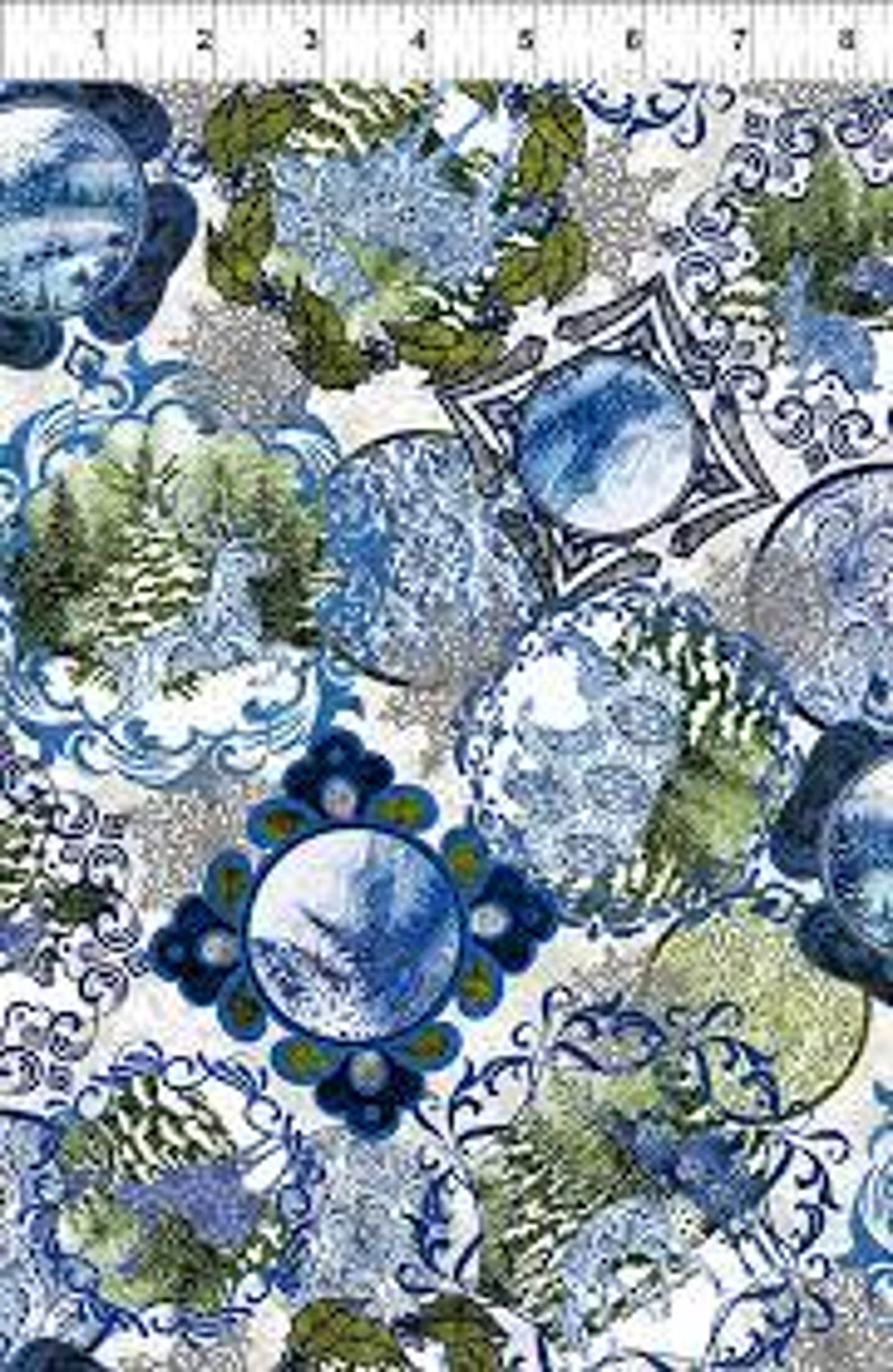 Nature's Christmas Quilt Kit 76x105" Jason Yenter Nature's Winter in ...