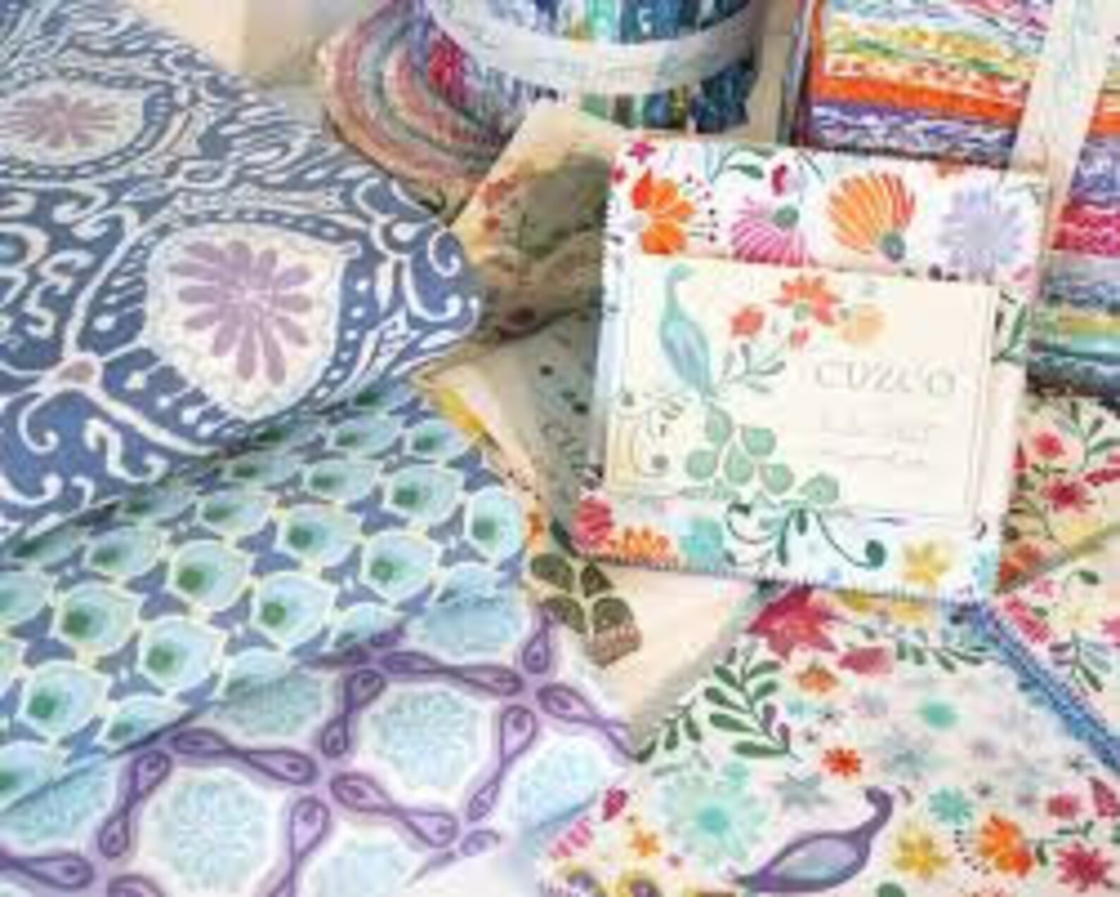 Cuzco Charm Pack Kate Spain - Moda - OUT OF PRINT - Retired - Precut 42 ...