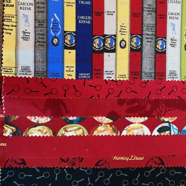 Nancy Drew Fabric - Etsy Canada