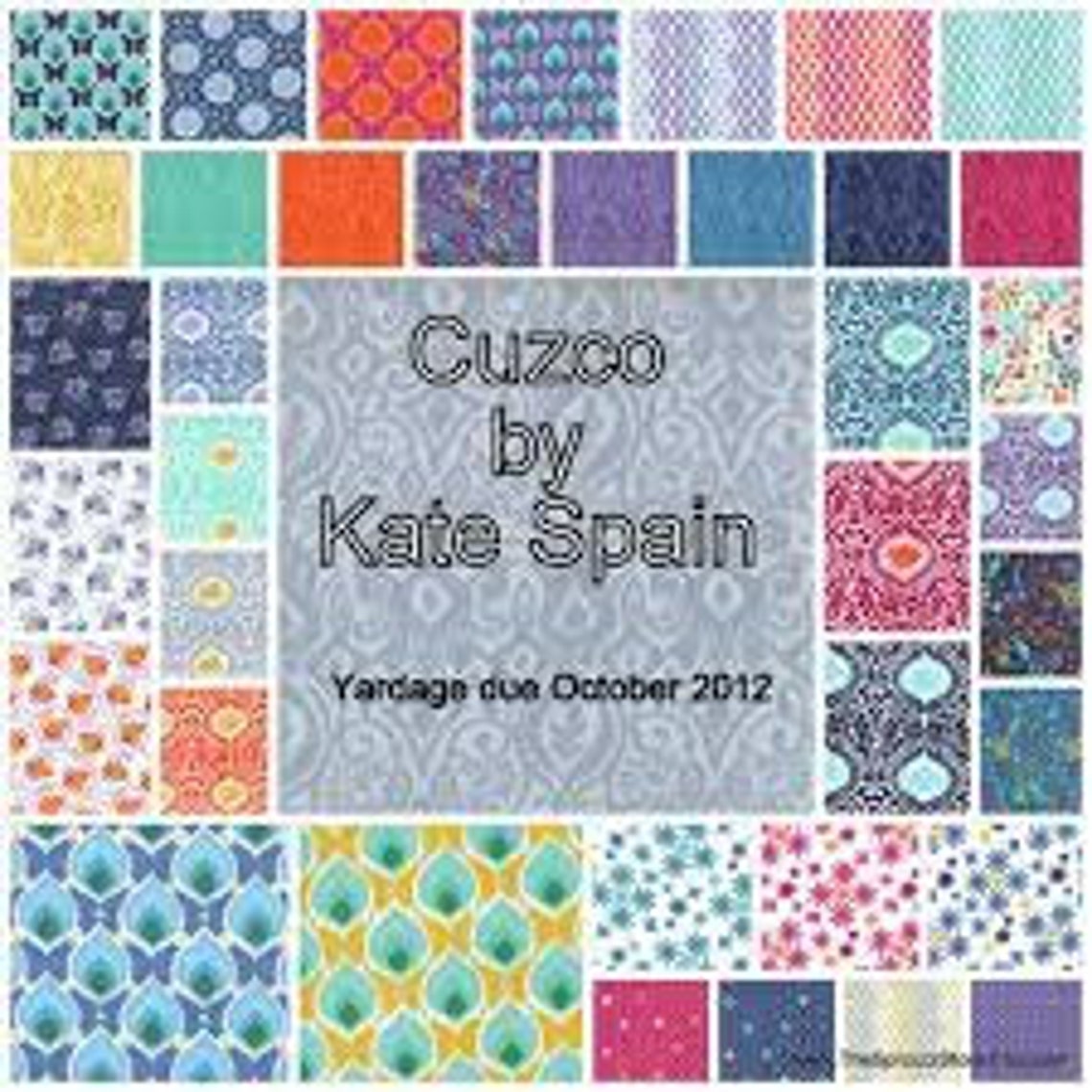 Cuzco Charm Pack Kate Spain - Moda - OUT OF PRINT - Retired - Precut 42 ...