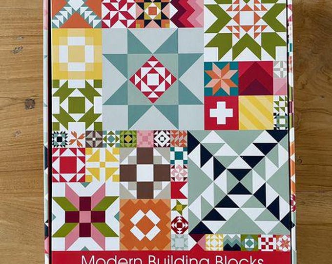 Moda Modern Building Blocks Quilt Kit 84x96 Fabric and Quilt Pattern ...