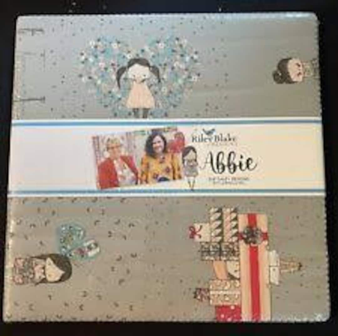 Riley Blake Abbie 10 Inch Stacker 42 Pcs Sue Daley OUT OF PRINT Precut ...