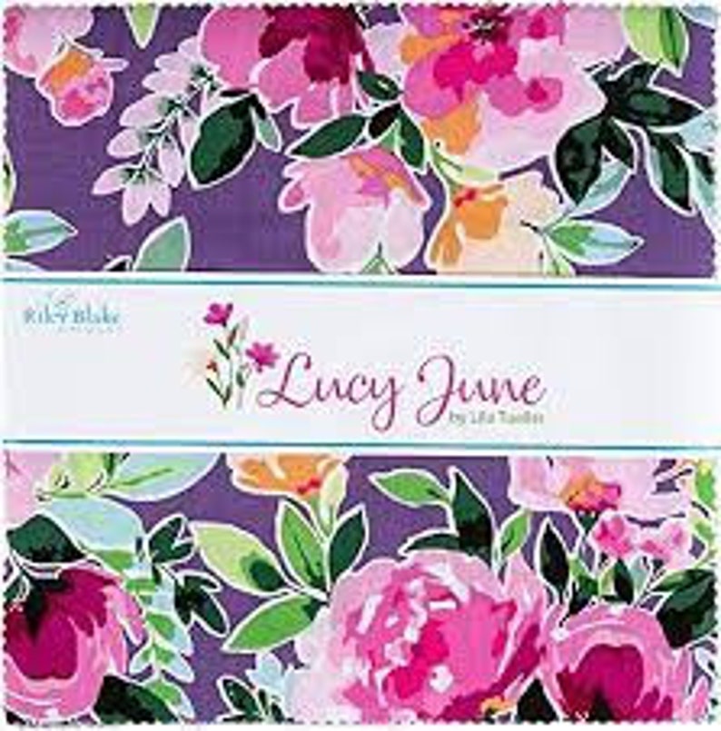 Lucy June Layer Cake - Stacker by Lila Tueller for Riley Blake - Precut ...