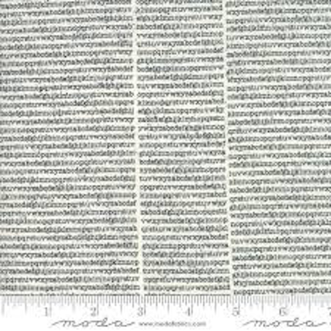 The Print Shop Sweetwater HALF Yard Newsprint Moda Cotton Fabric - Etsy