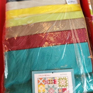 Moda Modern Building Blocks Quilt Kit 84x96 Fabric and Quilt Pattern ...