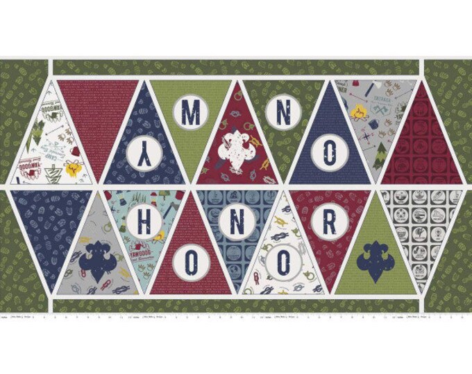 Boy Scout Modern Scouting on My Honor Banner - Panel (24"x 43") - Riley ...
