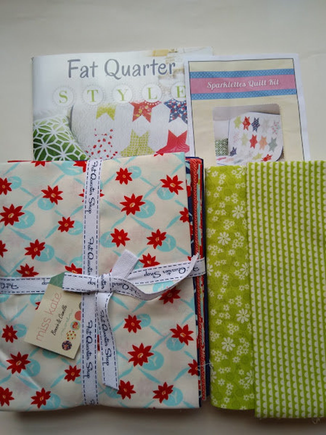SPARKLETTES Miss Kate Quilt Kit Backing Bonnie & Camille Moda Fabric - Etsy
