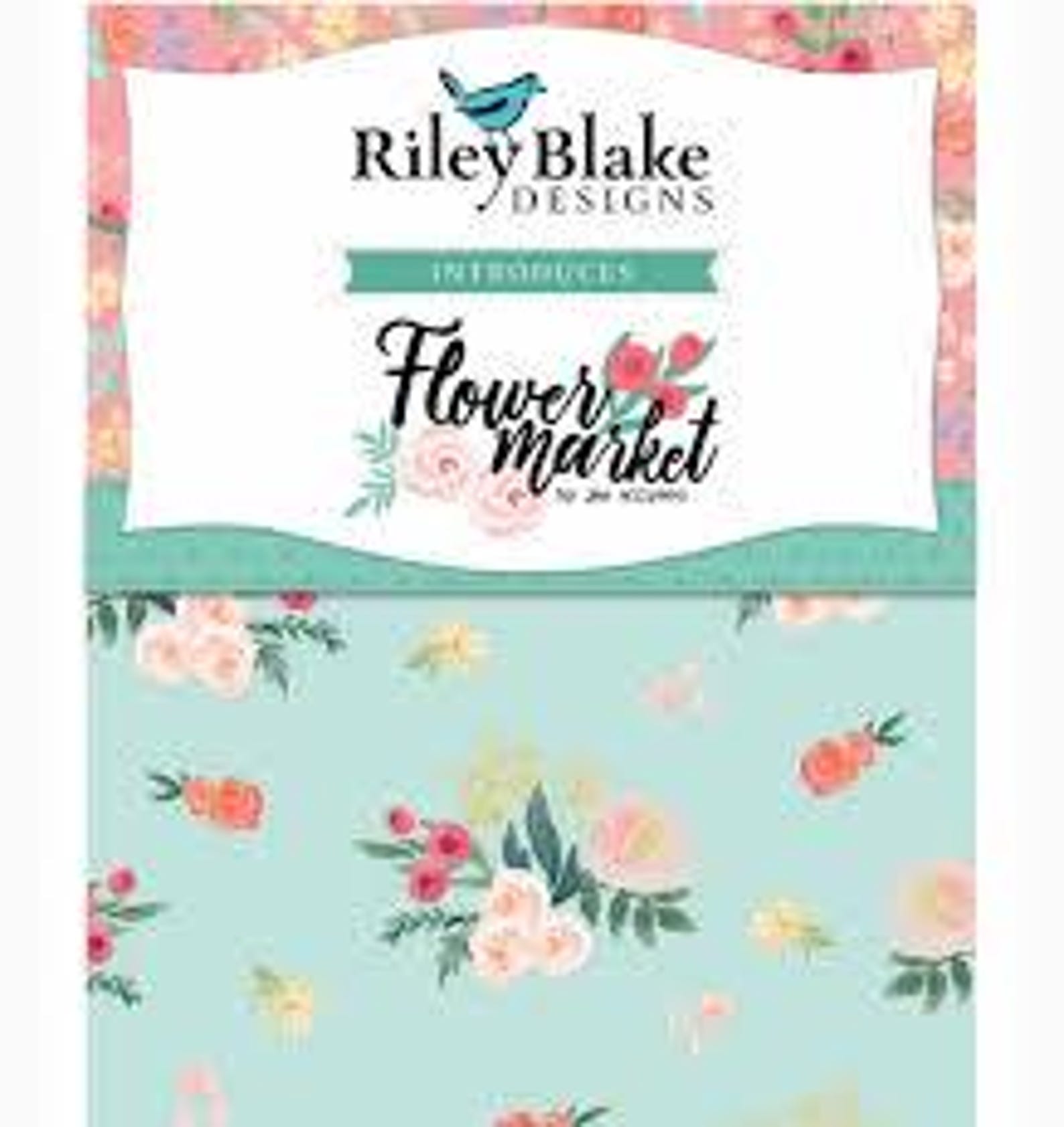 Flower Market Layer Cake (opened, but Complete) Jen Allyson - Riley ...