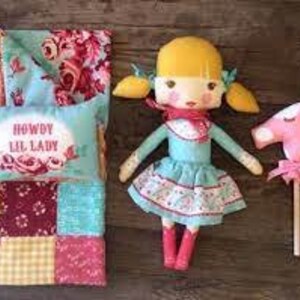Howdy Panel by Stacy Iest Hsu Lil' Lady PL189 Out of Print MODA FABRICS ...