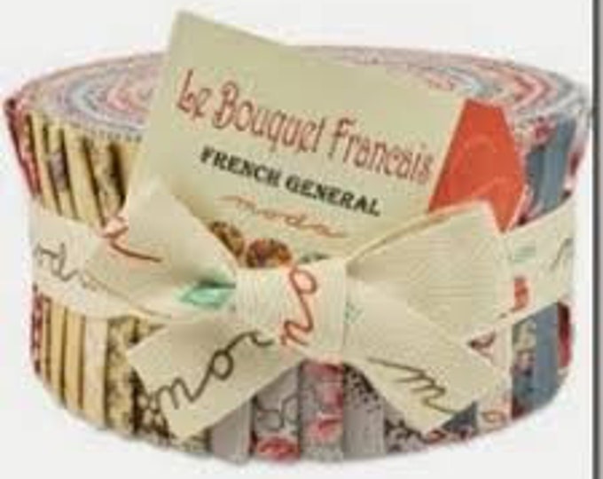 Josephine Charm Pack French General Moda 100% Cotton Fabric Precut 42 ...