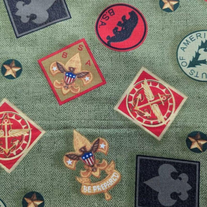 Boy Scout Fabric - Etsy