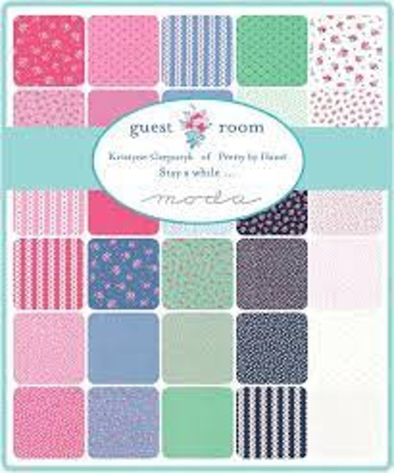 Guest Room Jelly Roll Kristyne Czepuryk of Pretty by Hand Moda Fabric ...