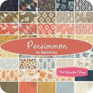 Persimmon 1/2 Yard Basic Grey - Moda - Out of Print - Cotton Fabric - Etsy