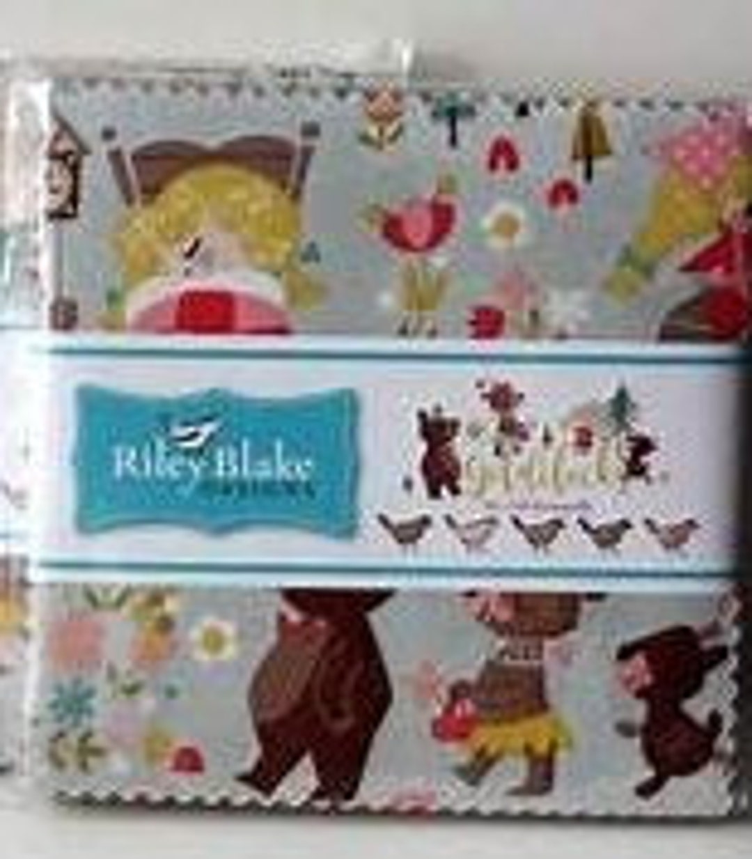 Goldilocks Charm Pack Jill Howarth Riley Blake Precut 5x5 Inch Squares ...