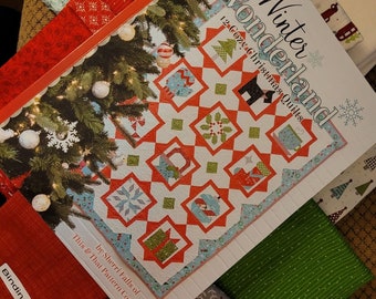 Winter Pines Quilt Kit Includes Pattern From Buttermilk - Etsy