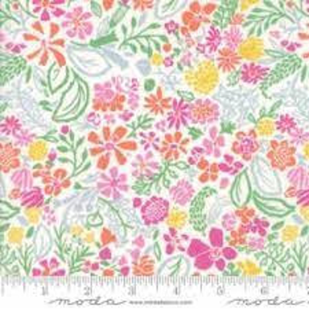 Early Bird 1/2 YARD Kate Spain for Moda Fabrics OOP 100% Cotton Fabric ...