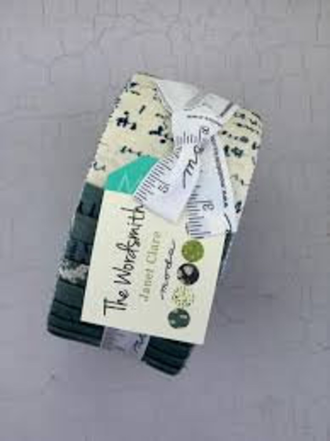 The Wordsmith Janet Clare Jelly Roll Moda Out of Print Precut Cotton ...