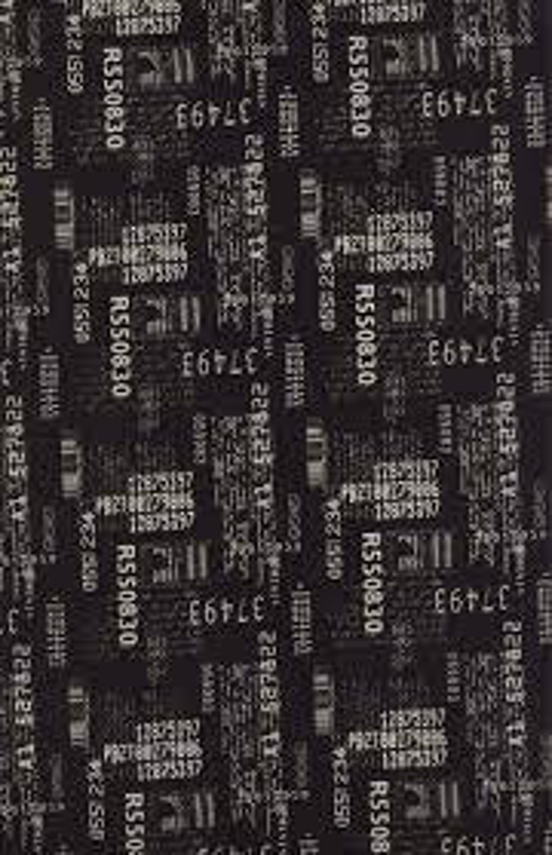 Comma Continuous HALF YARD 1510 Zen Chic Black Words Cream on Black ...