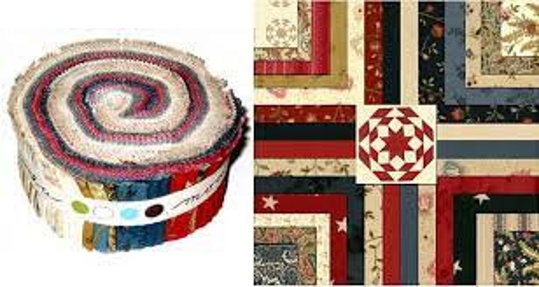 Flag Day Farm Jelly Roll From Minick & Simpson Patriotic Americana Moda ...