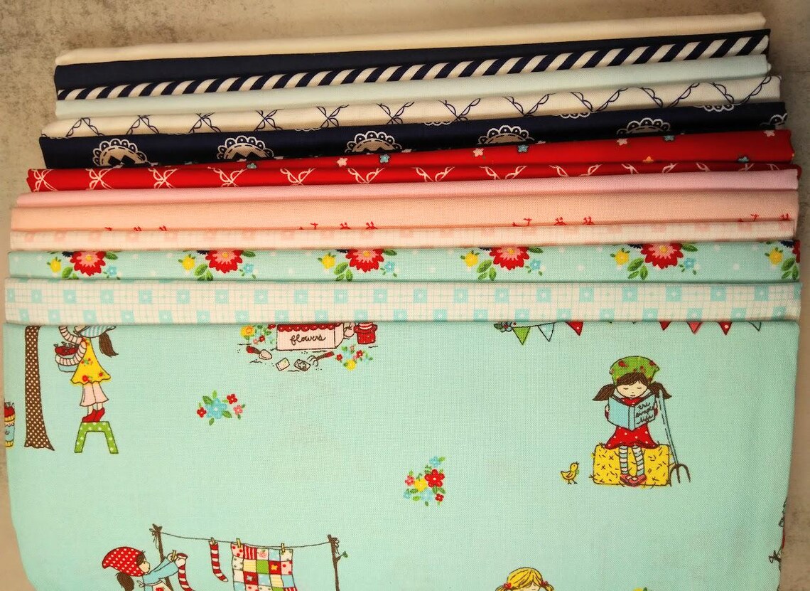 Sweet & Simple Quilt Kit 60x60" Featuring Simple Goodness by Tasha Noel ...