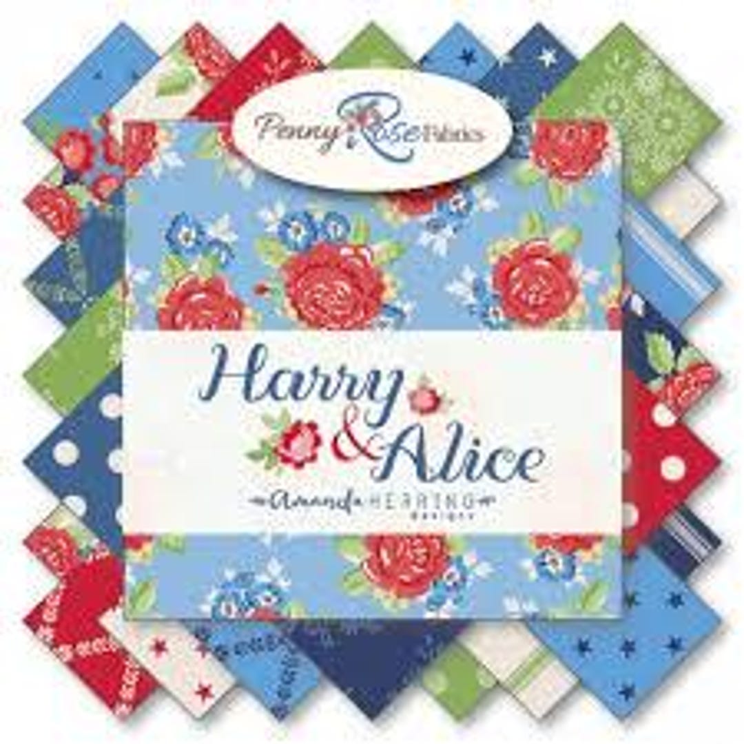 Harry and Alice Layer Cake Amanda Herring Penny Rose Fabrics Rare Find ...