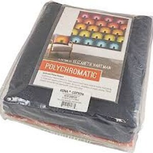 Polychromatic Quilt Kit Essex, Paintbox, and Kona Fabrics Elizabeth ...