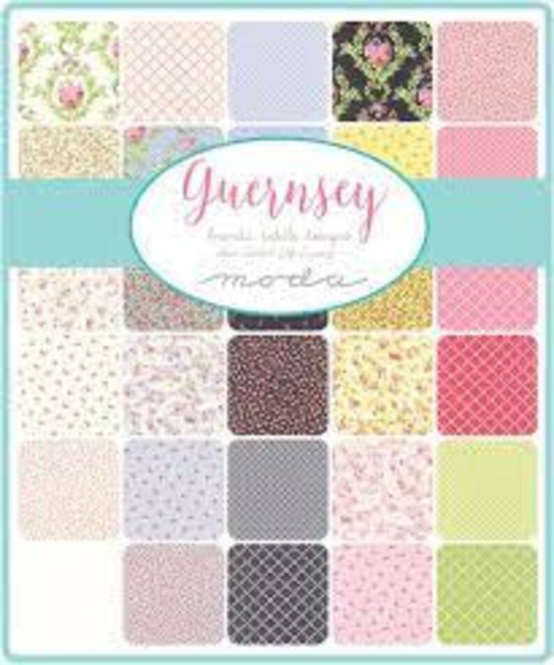 Guernsey Charm Pack Brenda Riddle Acorn Quilt Company - Etsy