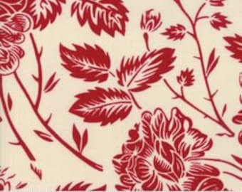 La Rose Rouge Continuous 1/2 Yard French General Moda Out of Print ...