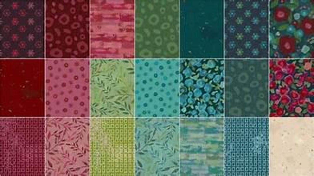 Twilight Tones Layer Cake Nancy Rink Marcus Fabric OOP Precut Ten Inch ...