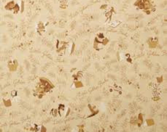 Little Golden Books Continuous 1/2 Yard Random House 2009 Licensed ...
