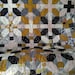 Handmade Quilt Celestial Fabric by Zen Chic for Moda 77x 89 (double Bed ...