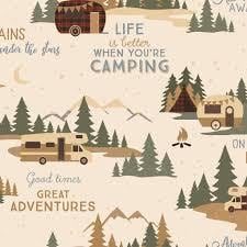Living the Dream 1/2 Yard Dan Dipaolo Clothworks OUT OF PRINT Cotton ...