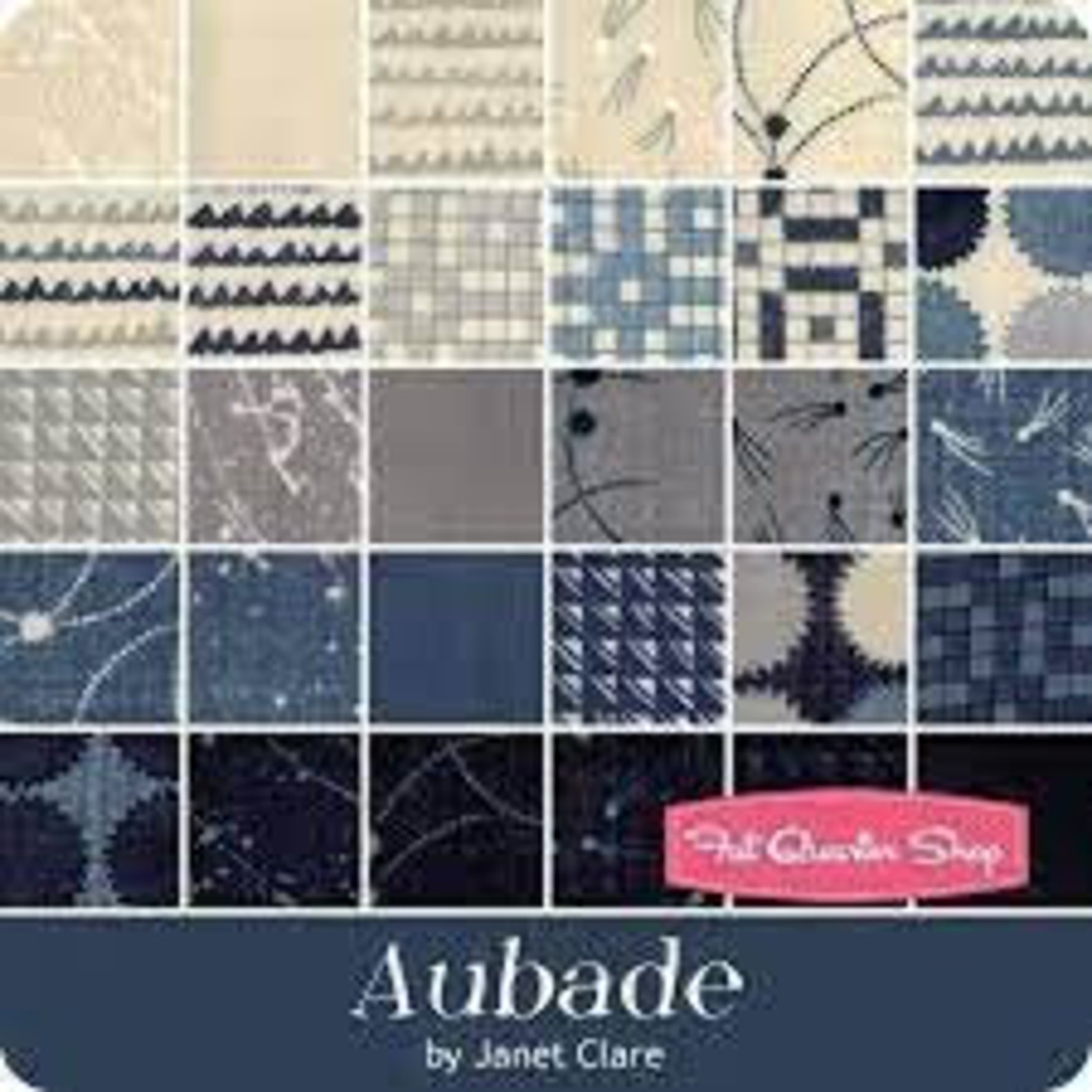 Aubade Song to the Dawn Continuous 1/2 Yard 1423 21 Janet Clare - Moda ...