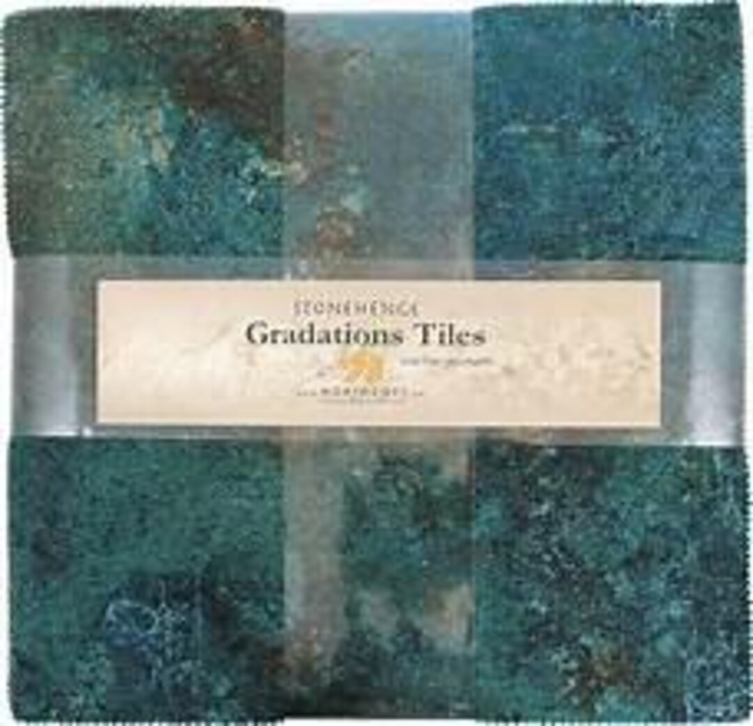 Stonehenge Gradations Tiles Layer Cake - Oxidized Copper 42 Ten Inch ...