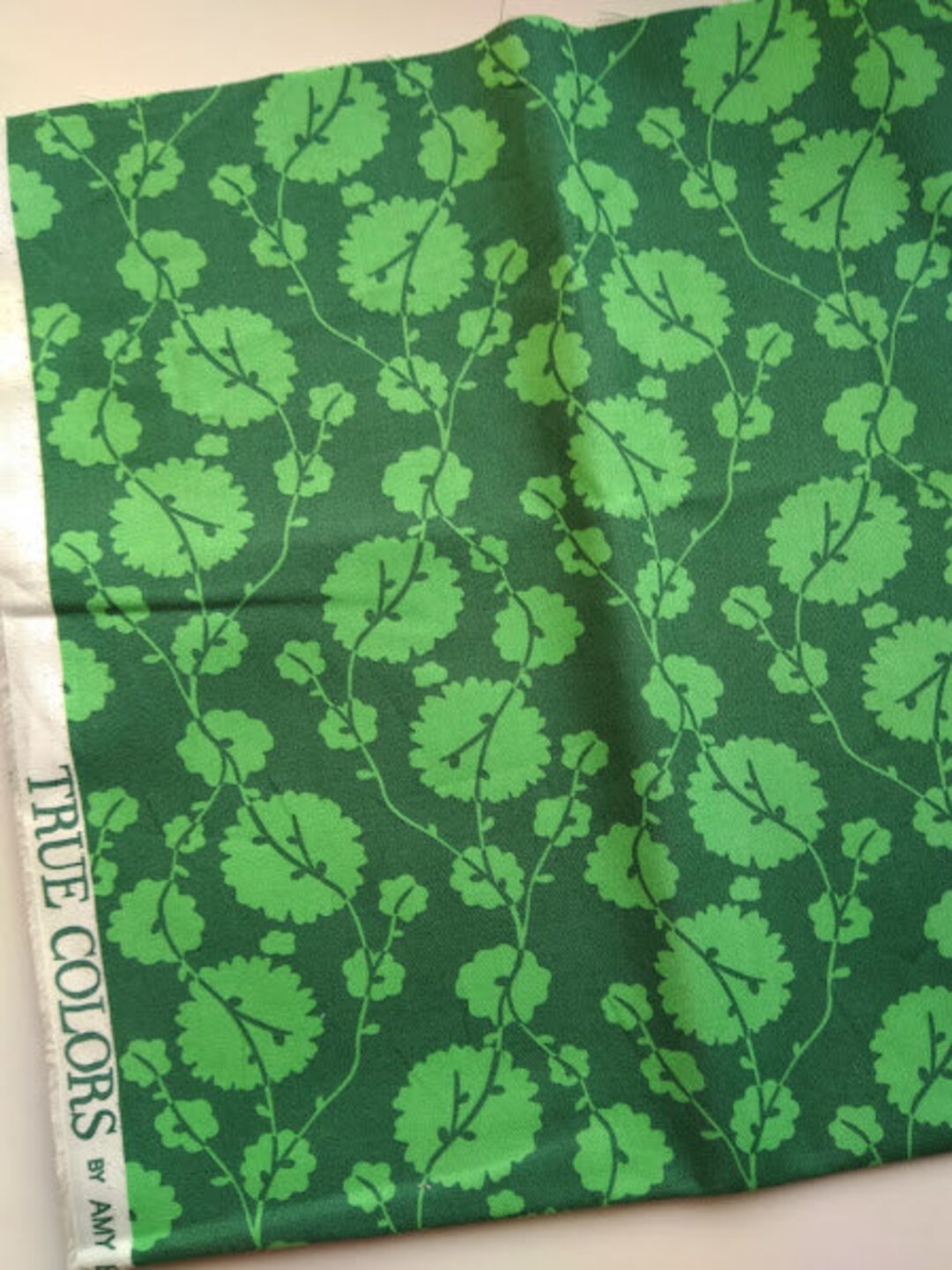 Amy Butler True Colors HALF YARD Green Westminster Fibers - RARE - 100% ...