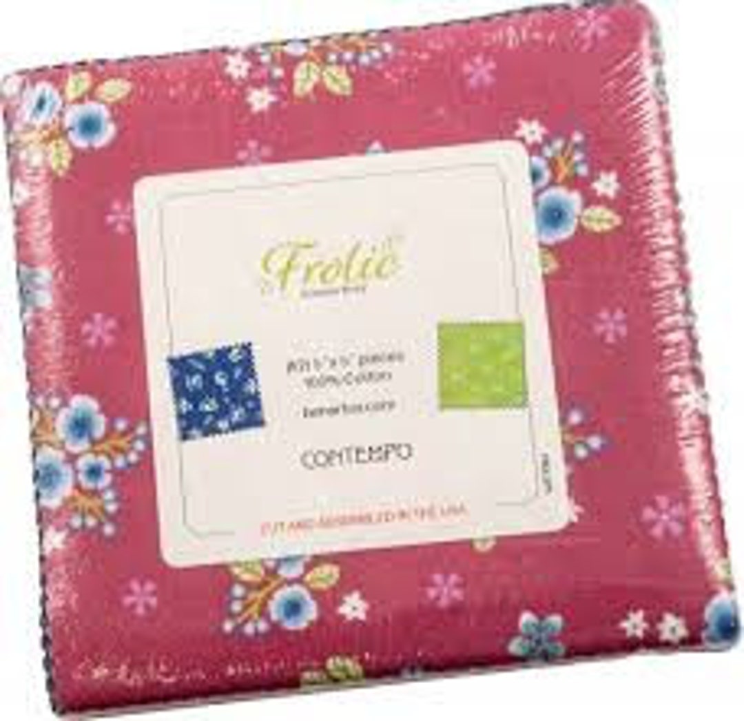 Frolic 5" Charm Pack Amanda Murphy for Contempo and Benartex - Etsy