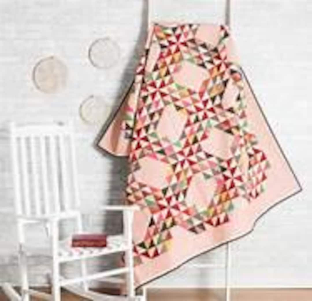 Ocean Waves Quilt Pattern 69x89" Debbie Caffrey - Etsy