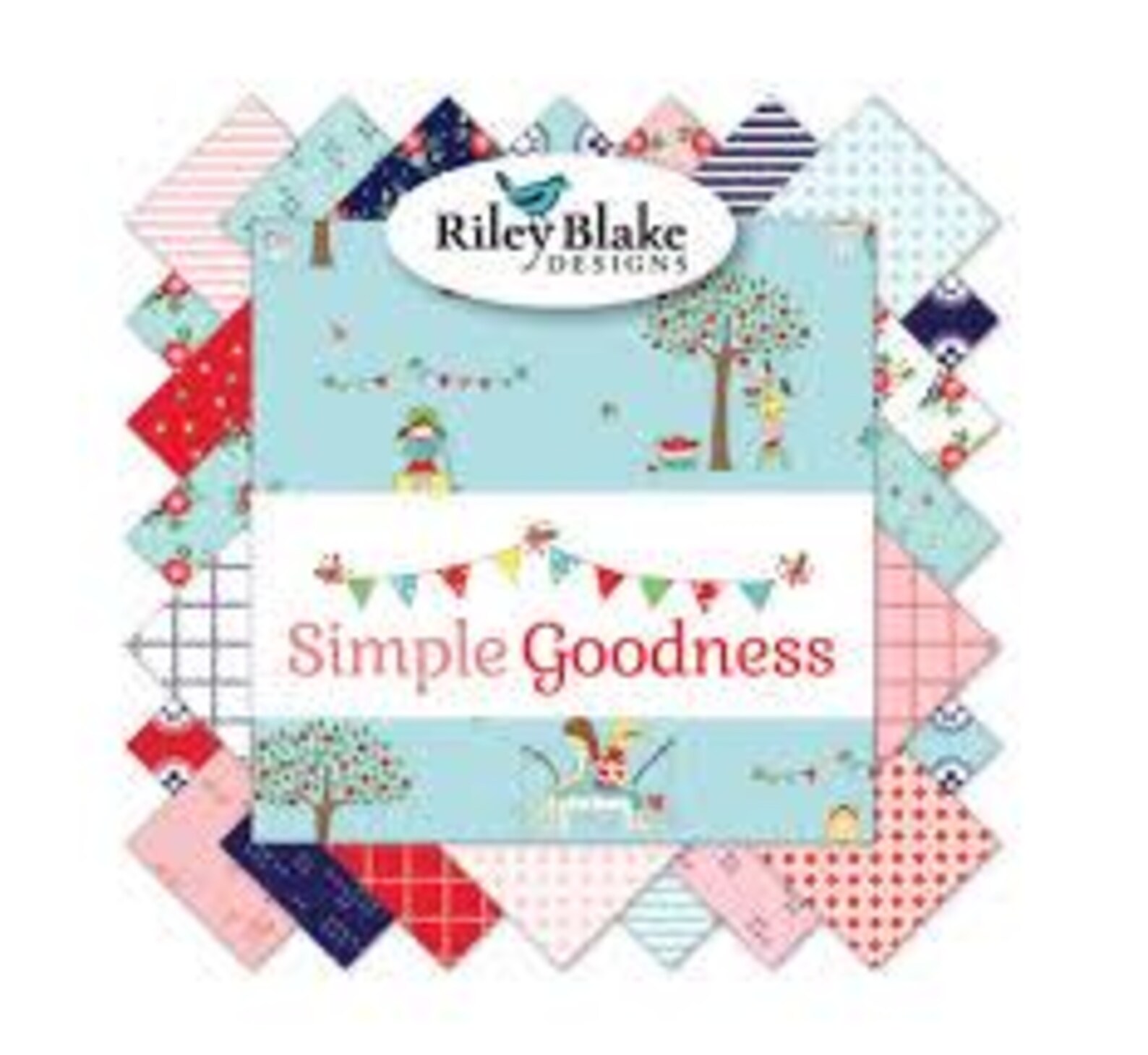 Sweet & Simple Quilt Kit 60x60" Featuring Simple Goodness by Tasha Noel ...