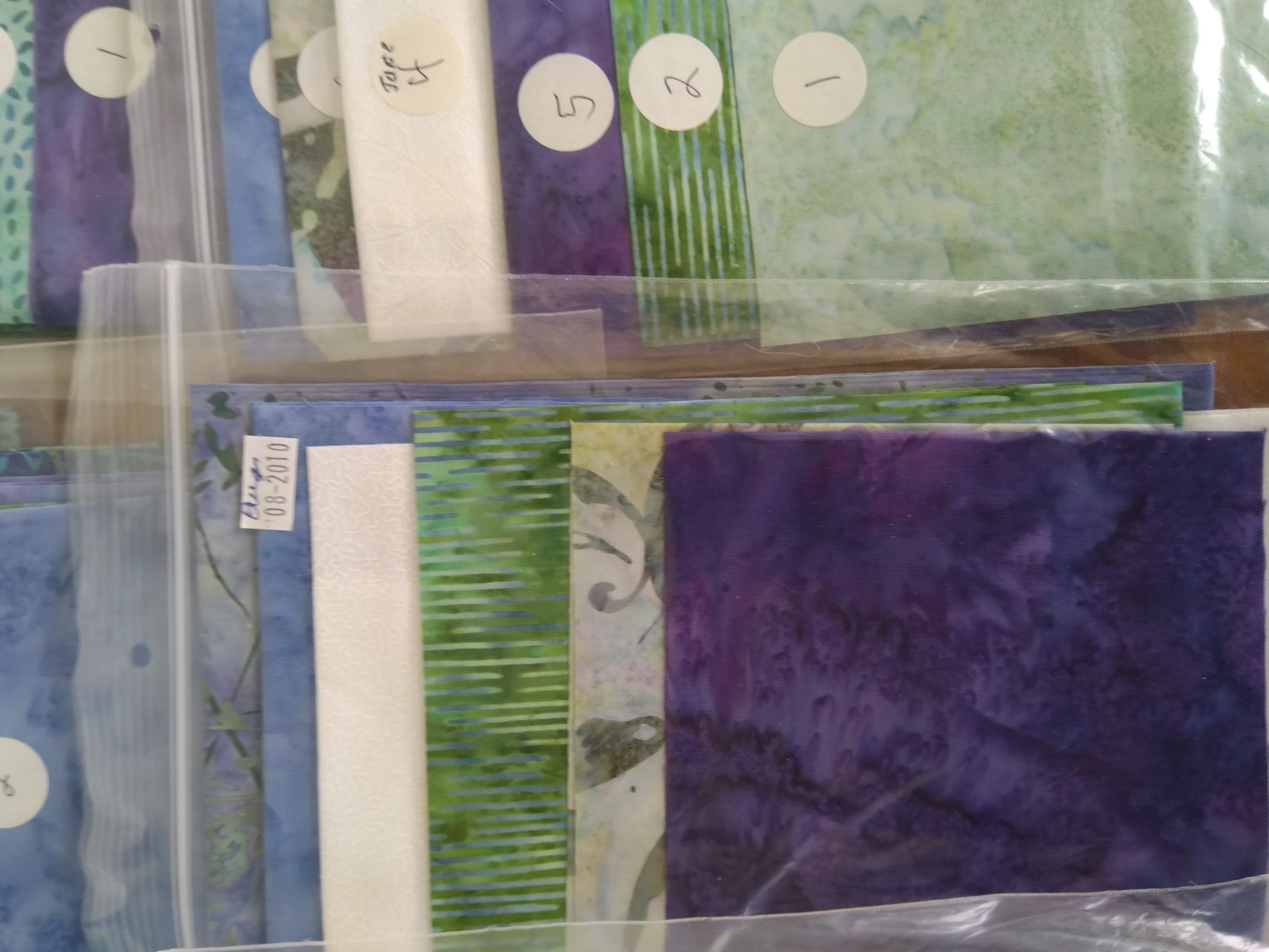 Batik Stars Quilt Kit Block of the Month Green Blue - Etsy