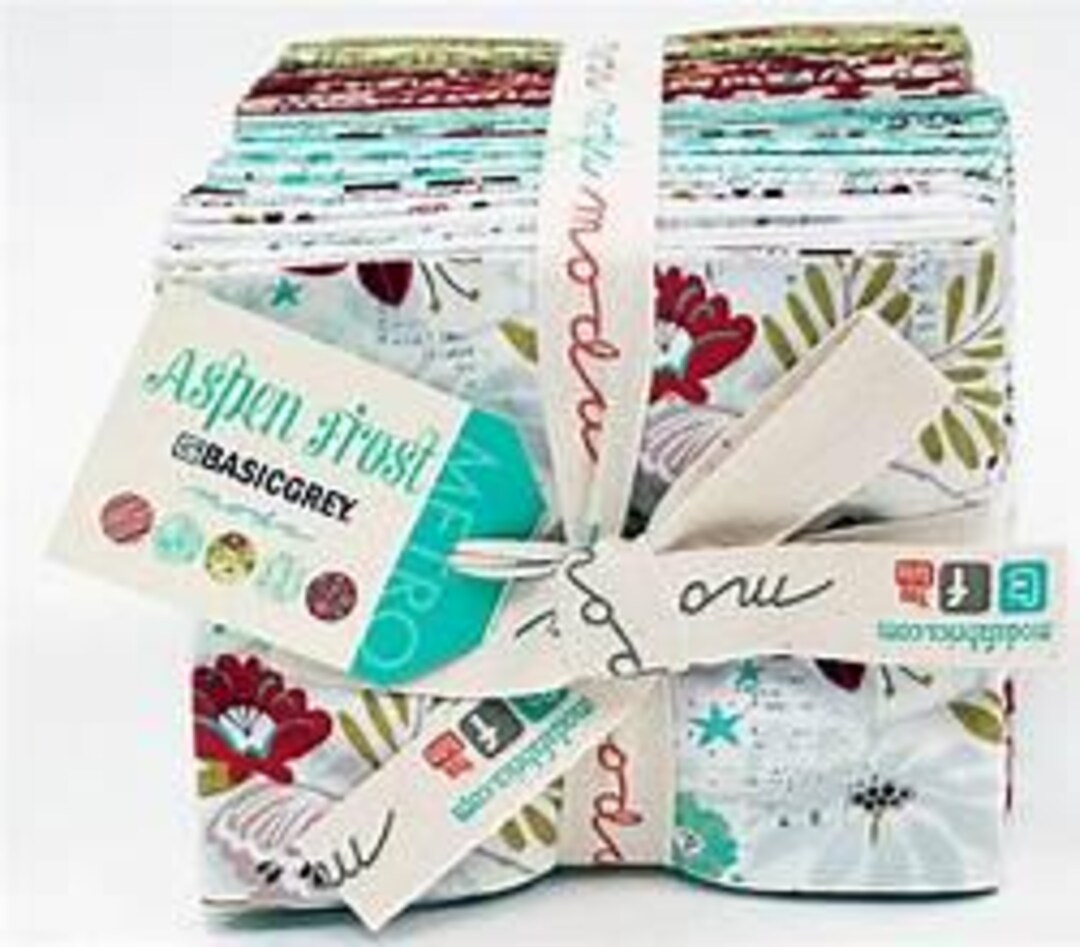 Aspen Frost Fat Quarter Bundle 36pcs Moda Basic Grey for Moda Fabrics - Etsy