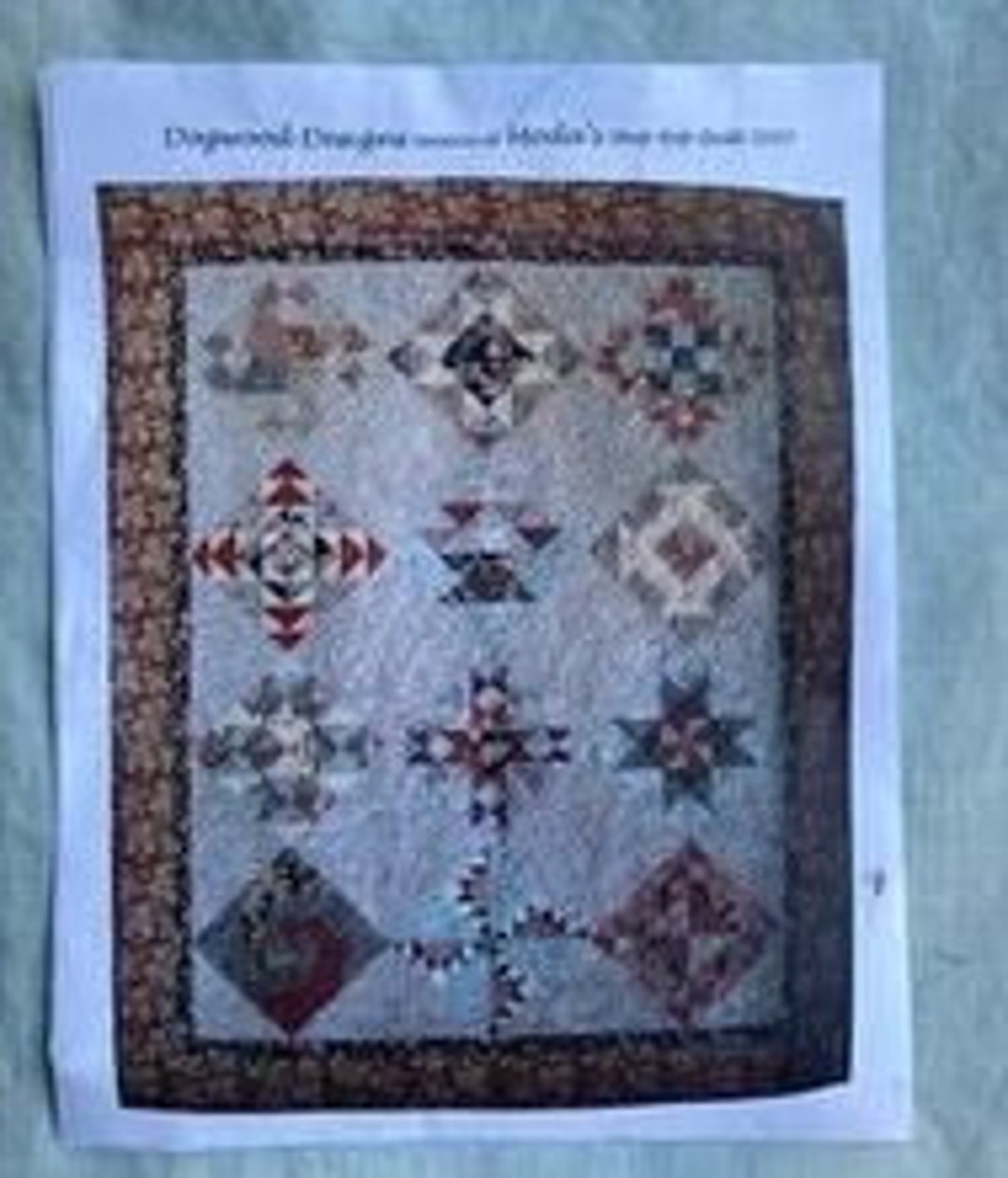 Luna Notte Sampler Quilt Kit 2010 Shop Hop 3 Sisters Moda OUT OF PRINT ...