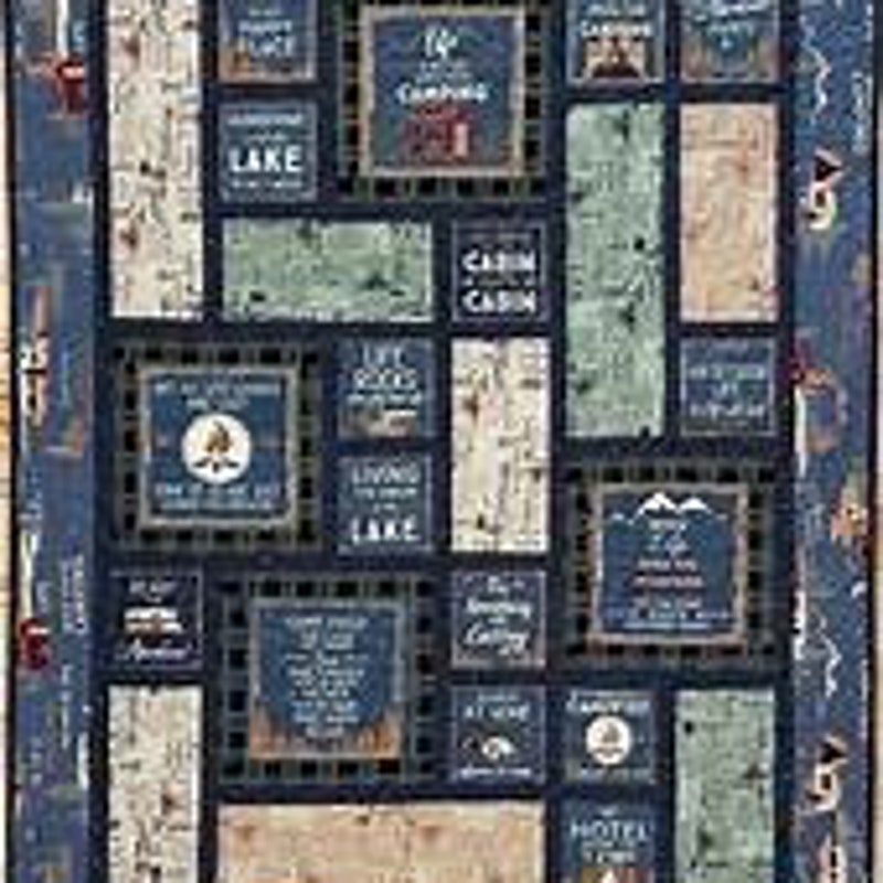Camping Quilt Pattern - Etsy